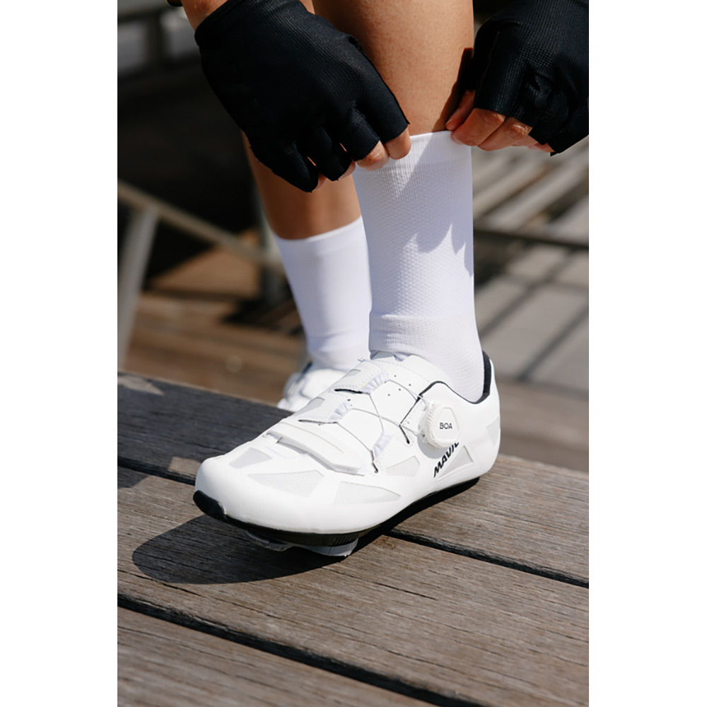 Cosmic Elite SL White Shoes - Future Cycles Workshop